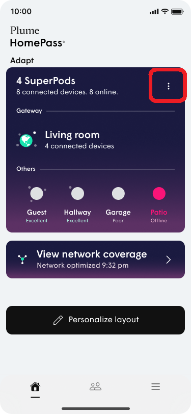 How do I add pods to my HomePass network?