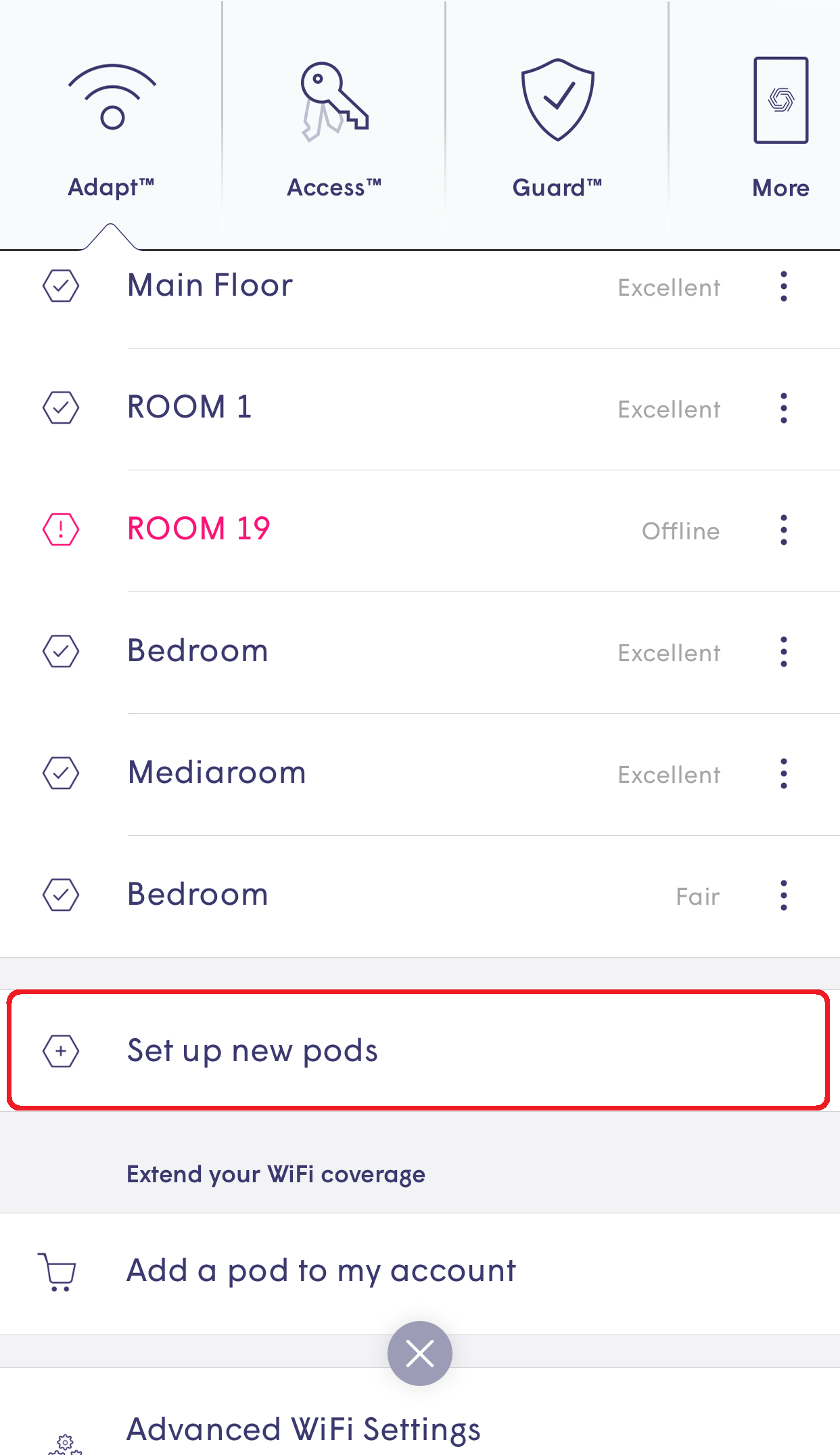 How do I add pods to my HomePass network?