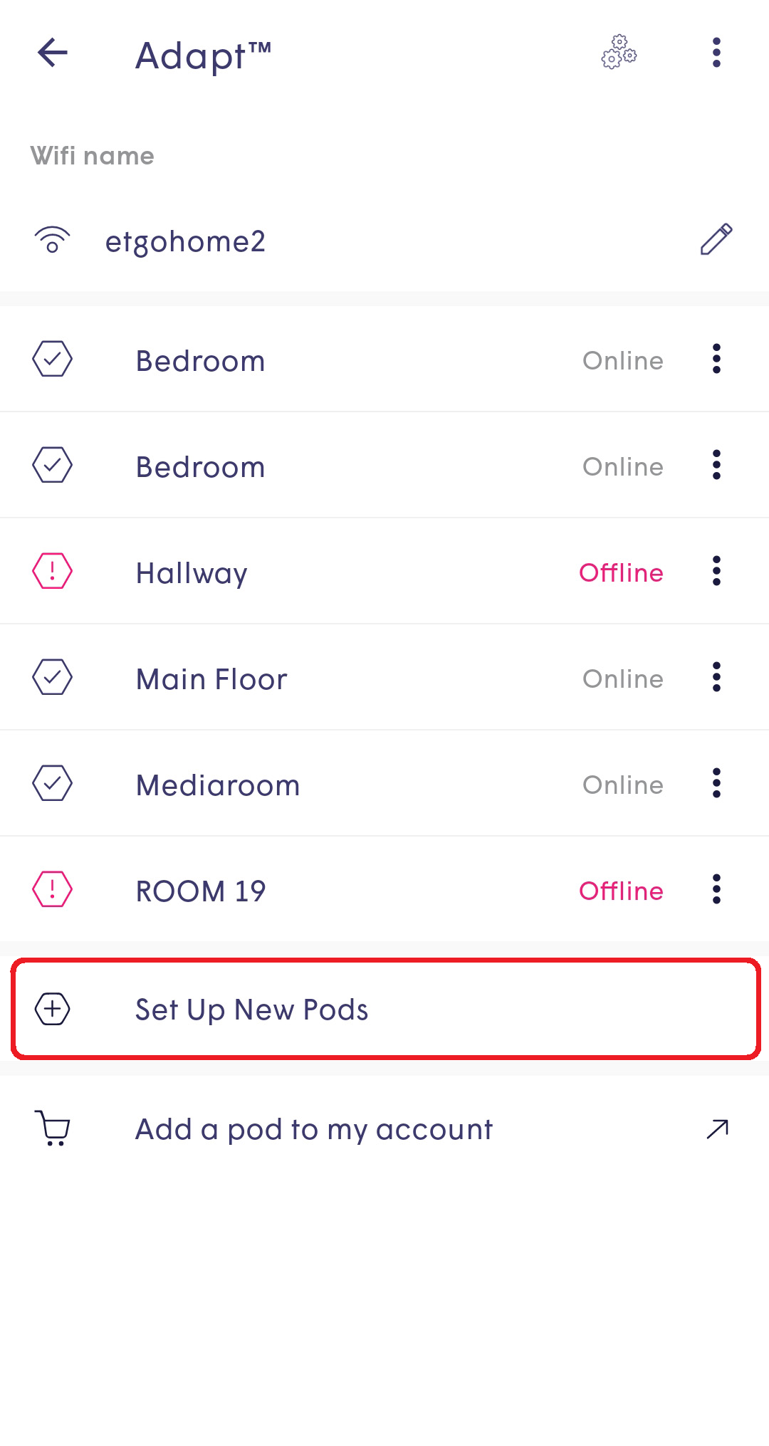 How do I add pods to my HomePass network?