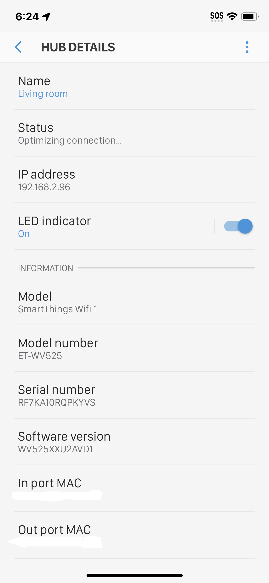 How do I log into the iOS HomePass app if I have Samsung SmartThings Wifi?