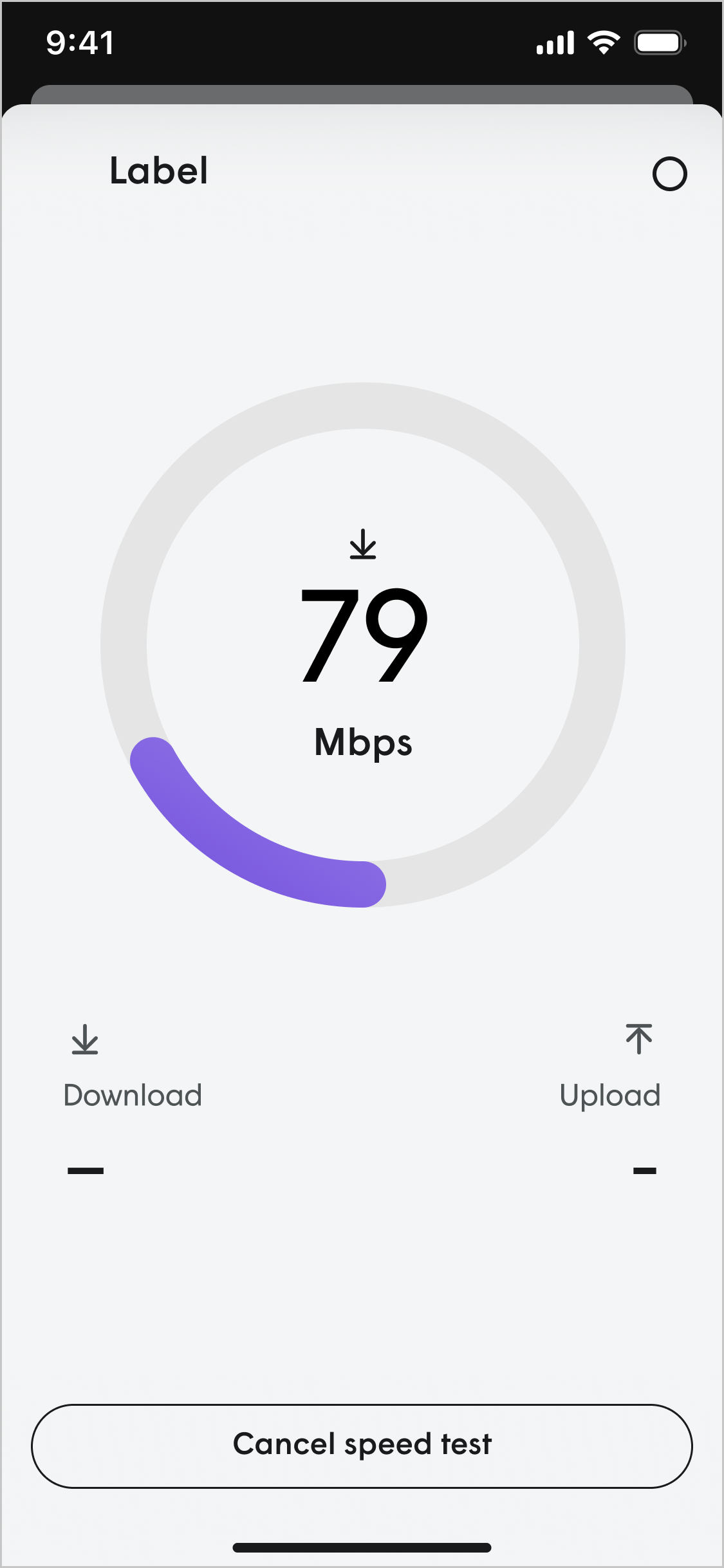 How do I run Device Speed Test?