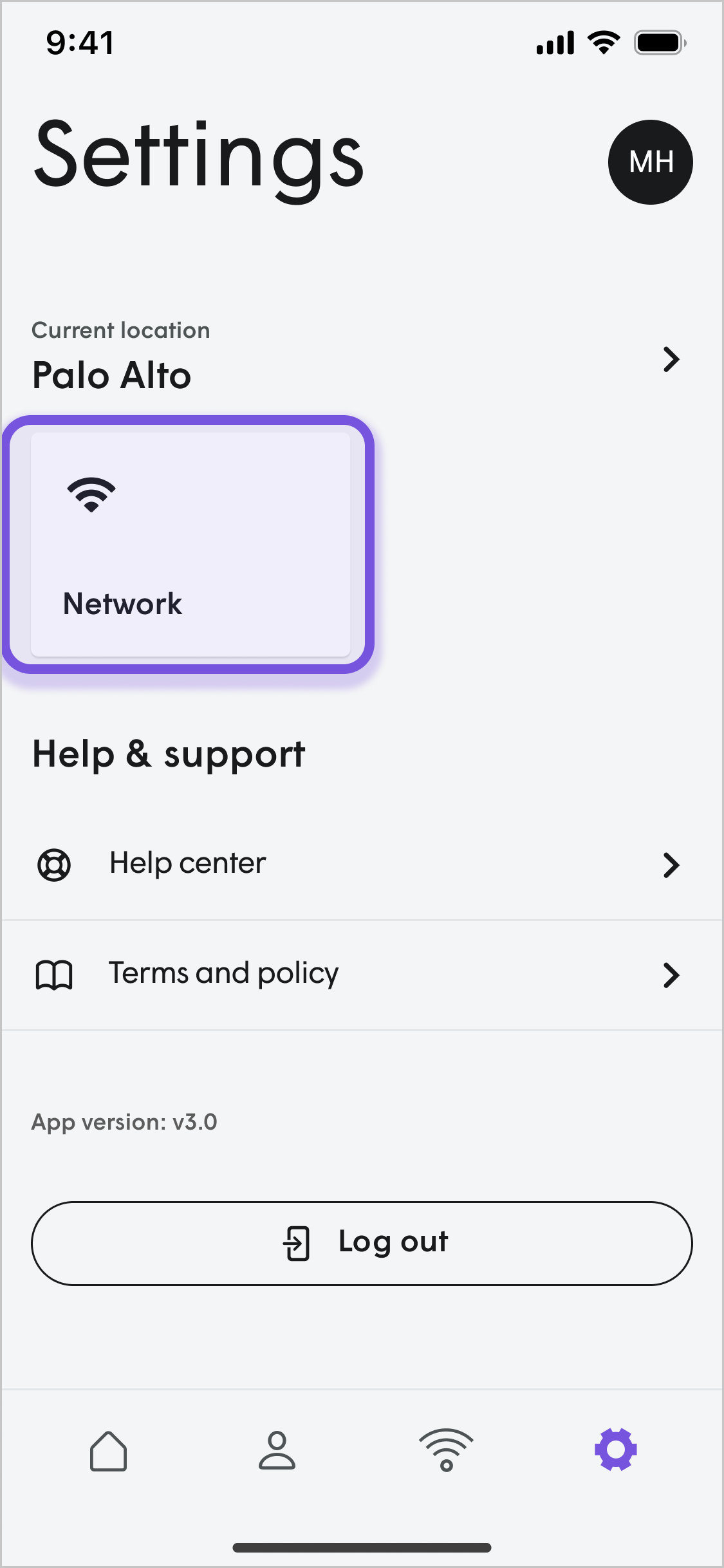 How can I reserve a static IP through the Plume Home App?