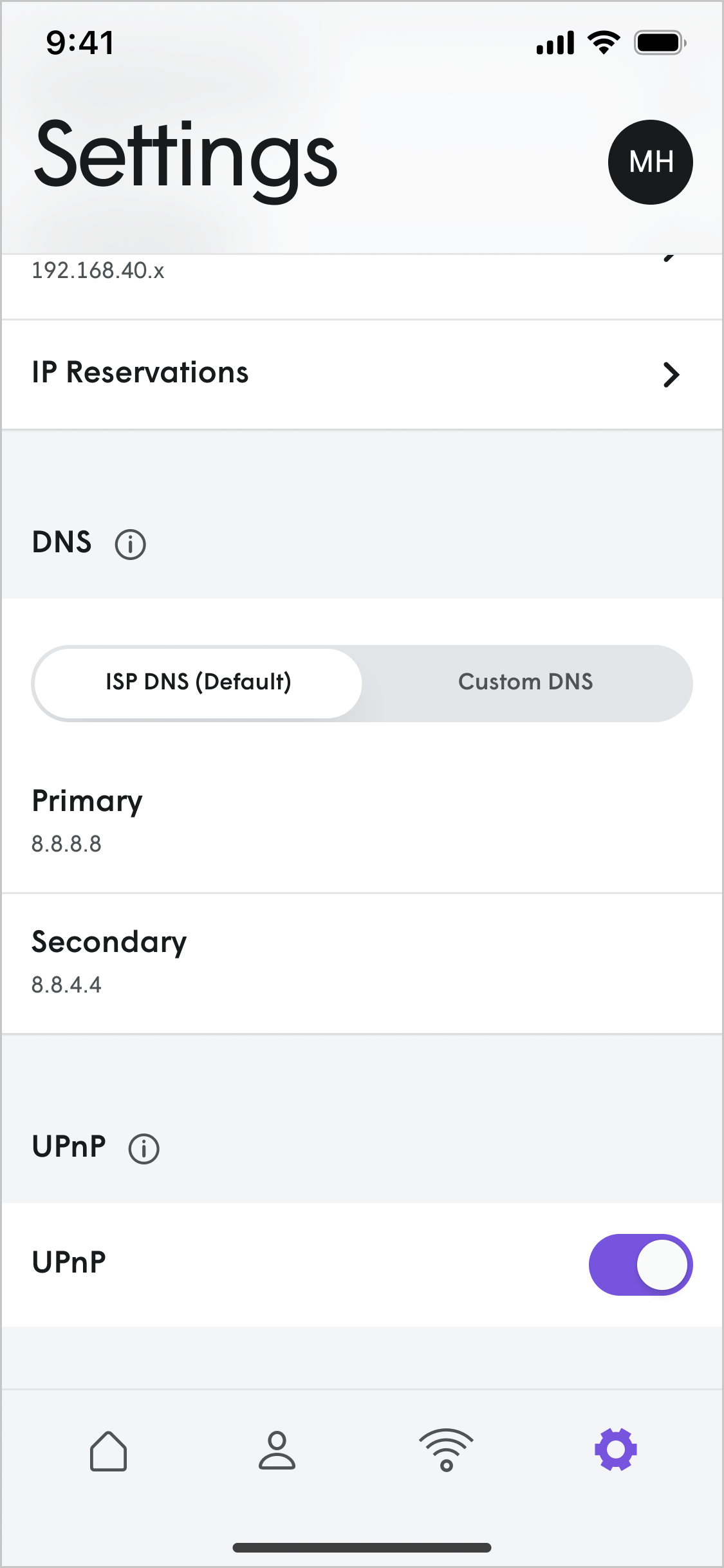 How do I enable UPnP on Plume Home networks?