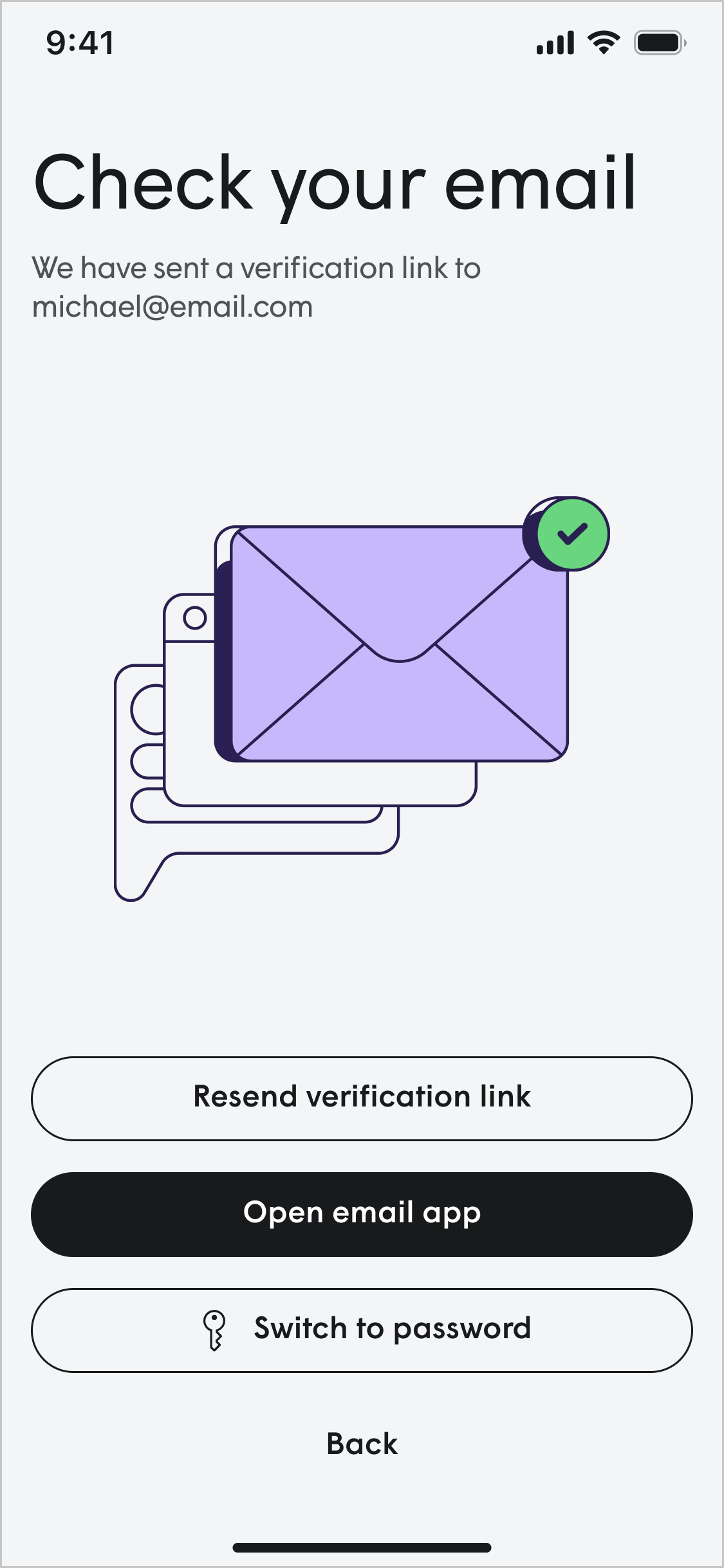 Signing in to Plume Home App