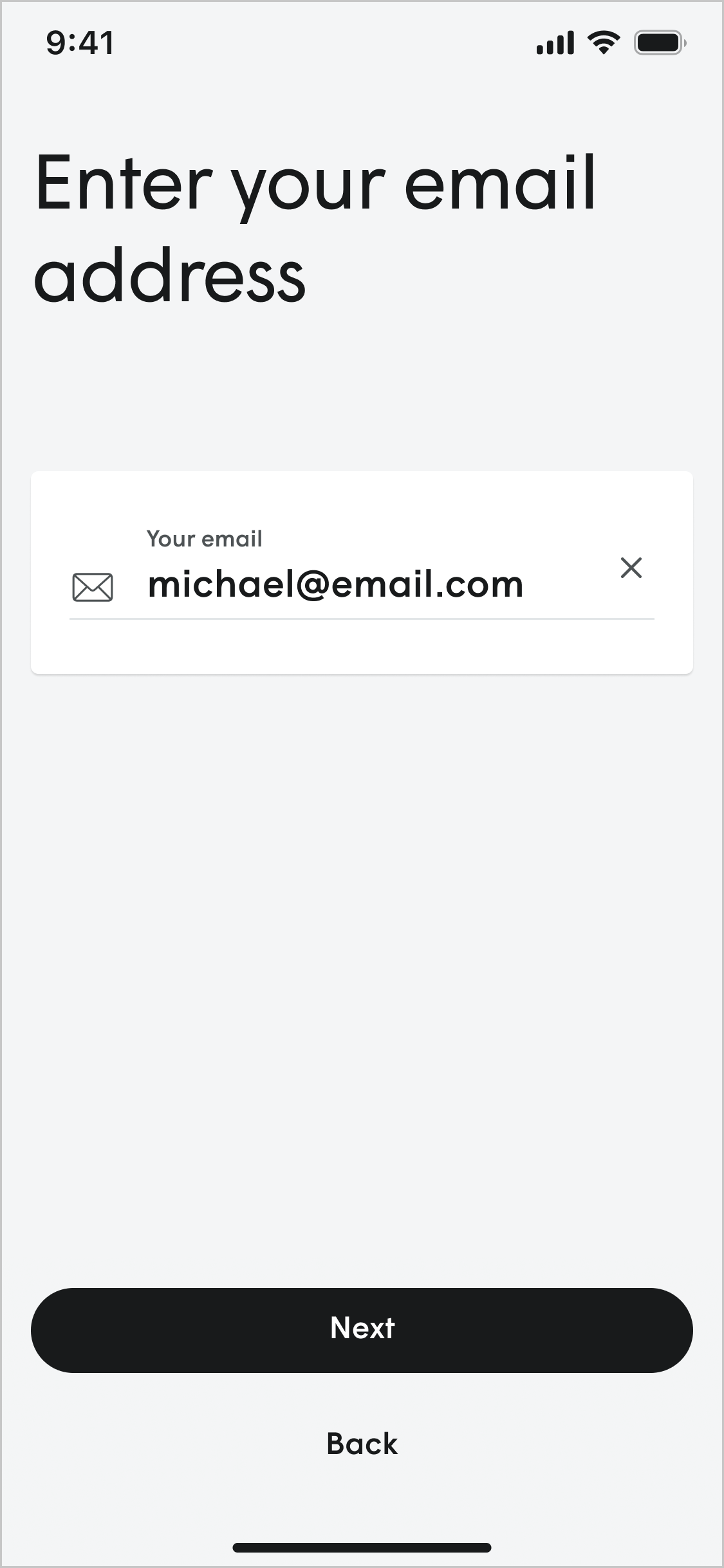Signing in to Plume Home App