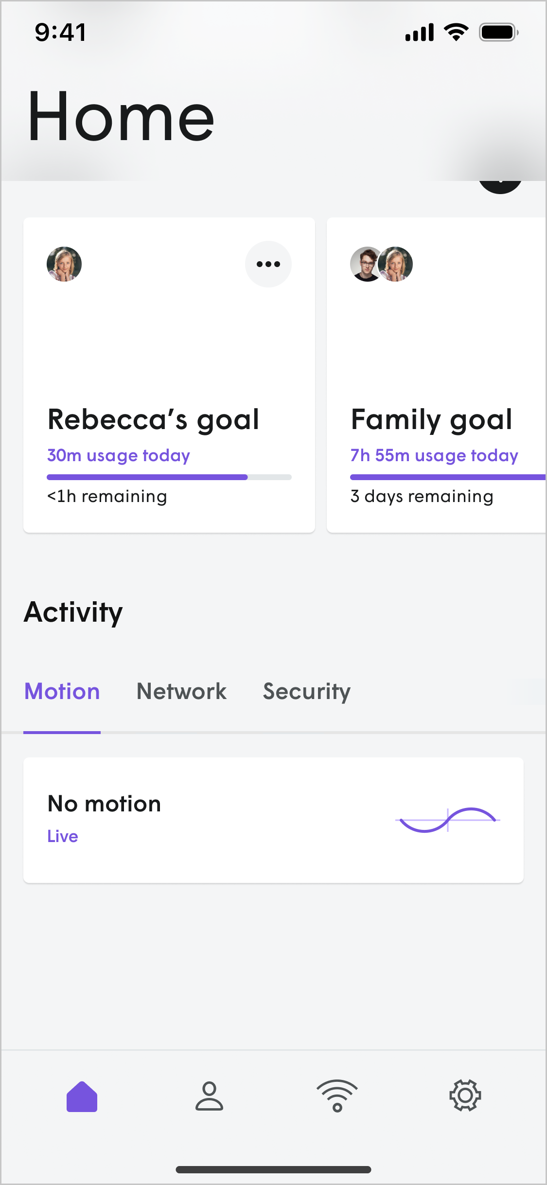 How do I enable Motion detection?