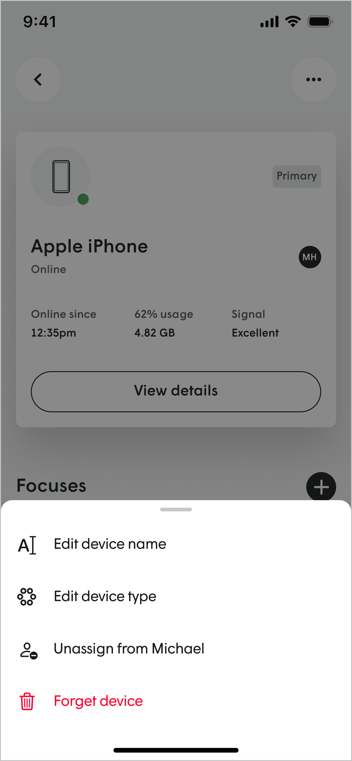 Where can I see the list of devices connected to my network?