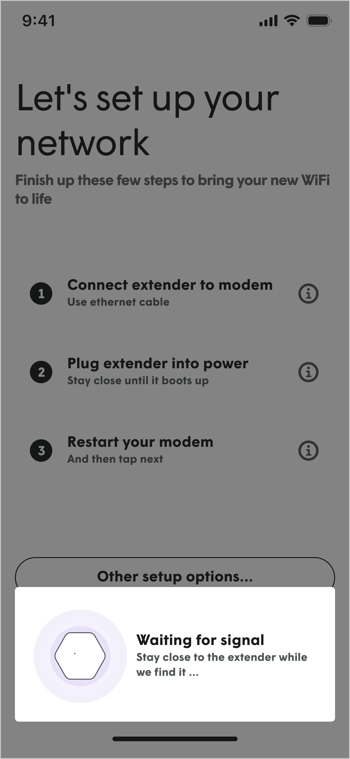 Plume Home Installation - App Steps